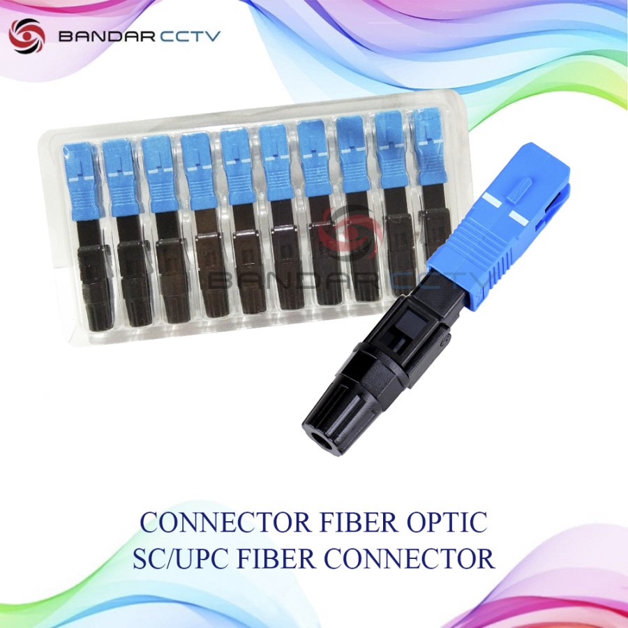 Jual Fast Connector SC-UPC / Connector Fiber Optic / Connector FO ...