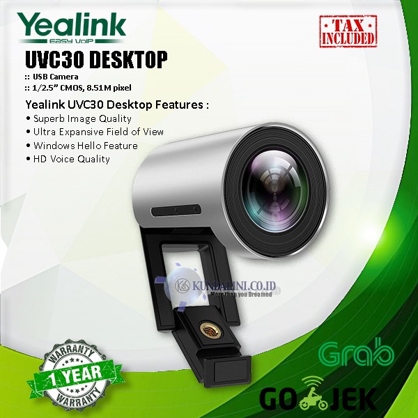 Jual Yealink UVC30 - Desktop 4K USB Camera | Shopee Indonesia