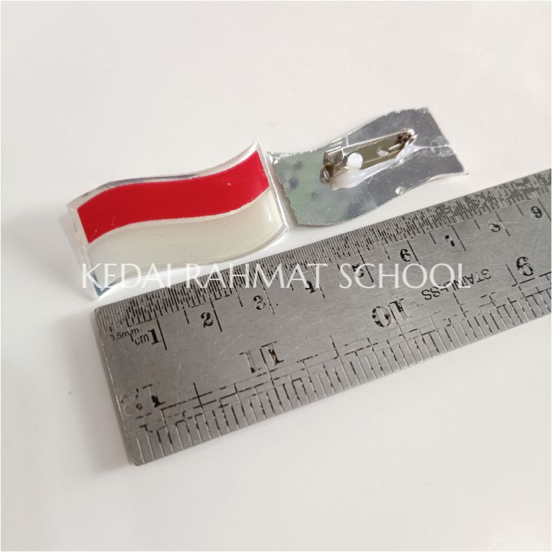 Jual Pin Merah Putih Berkibar Lapis Resin | Shopee Indonesia