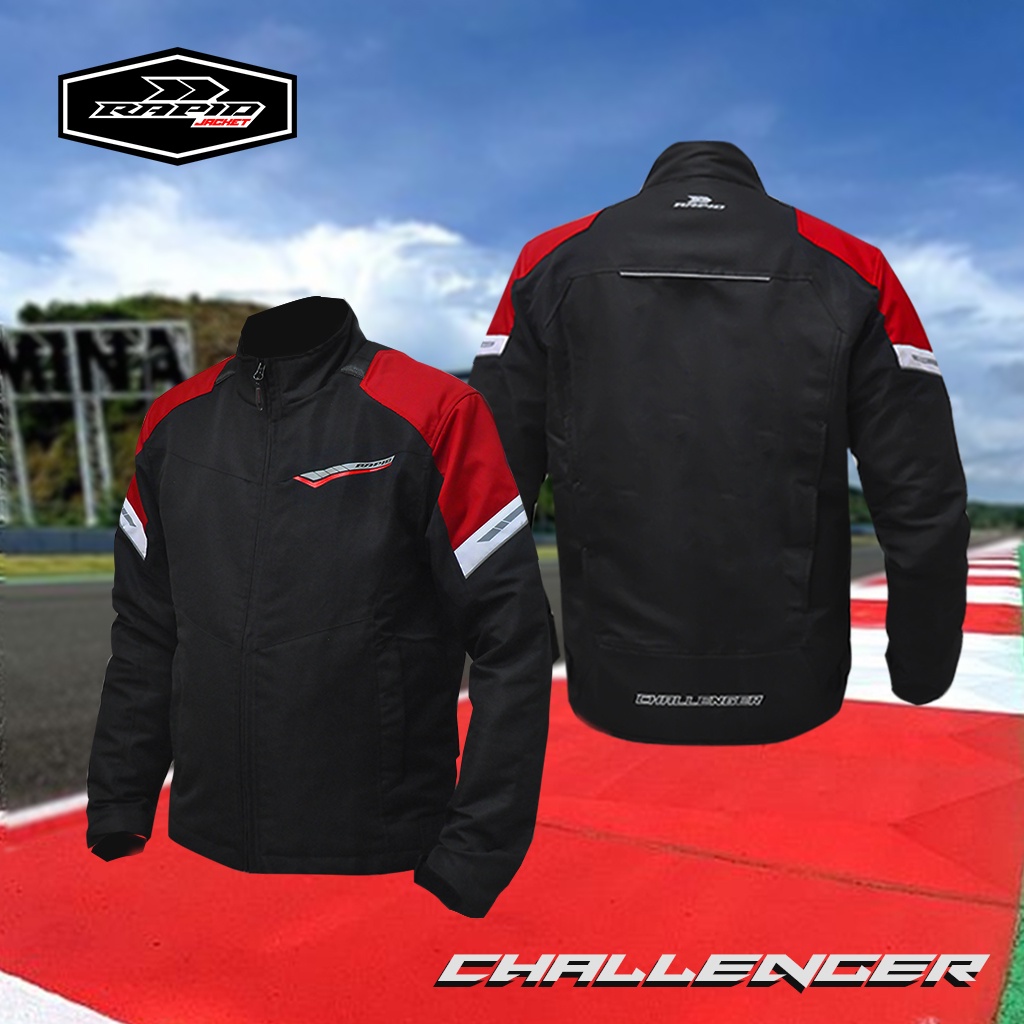 Jual Jaket motor pria anti angin dan air RAPID CHALLENGER jacket ...