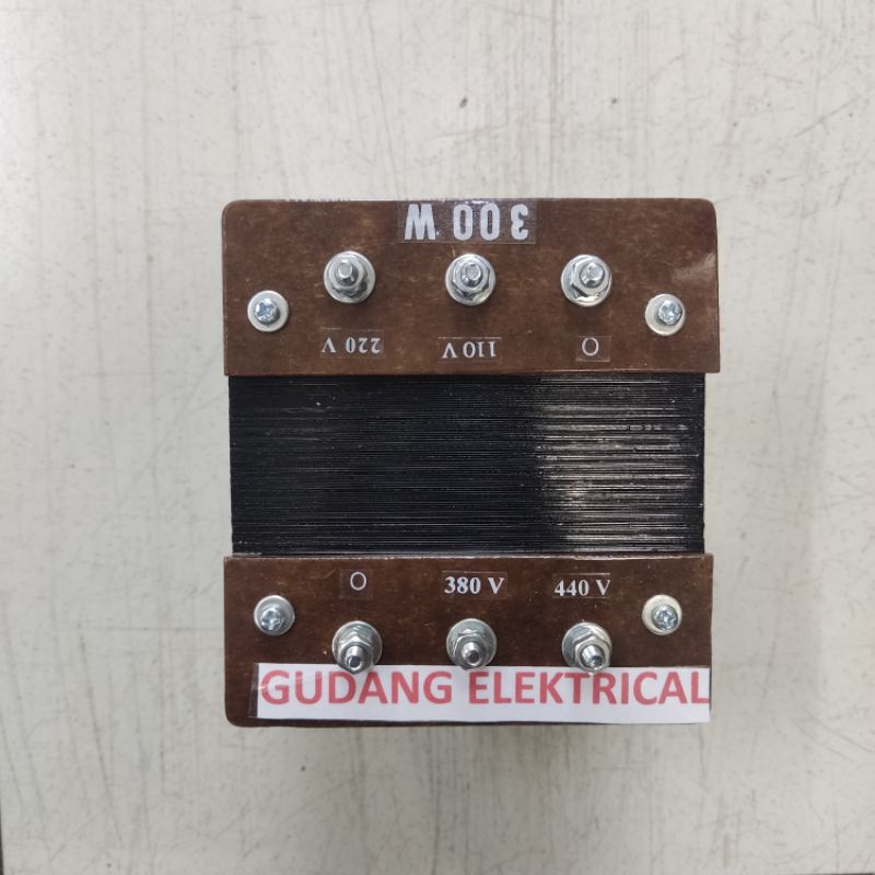 Jual Trafo Step Up Step Down Auto 380V/440V - 220V/110V 300 Wat ...