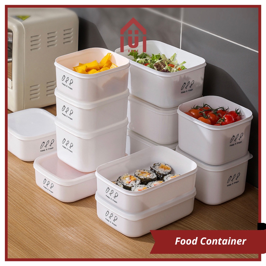 Jual UNISO - KOTAK MAKANAN SAYURAN BUAH KULKAS BOX WADAH SERBAGUNA FOOD ...