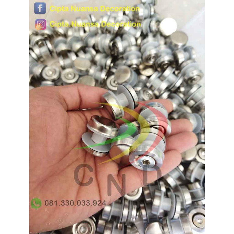 Jual BAUT KACA SS 304/PENJAPIT KACA SS 304/PIN KACA SS 304/GLASS CLAMP ...