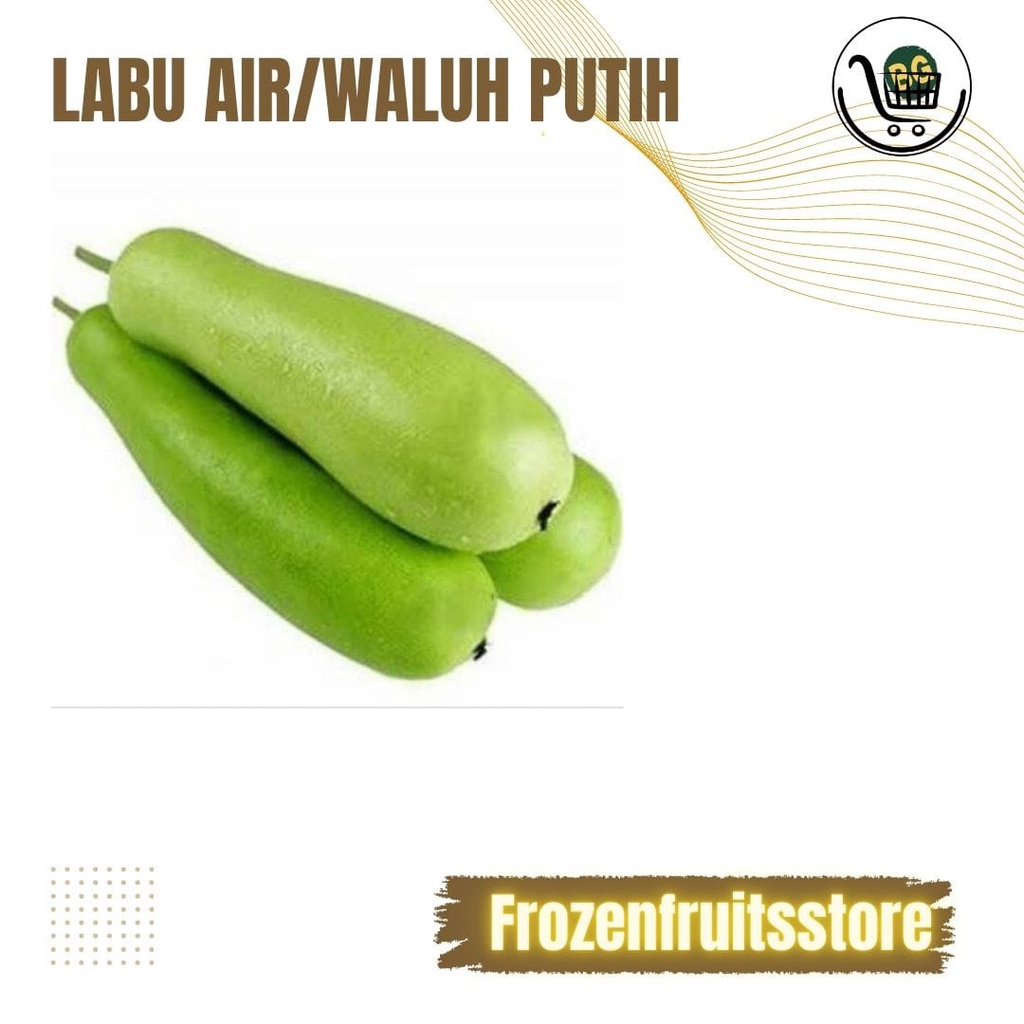 Jual Labu air segar, waluh putih, labu putih, labu air | Shopee Indonesia