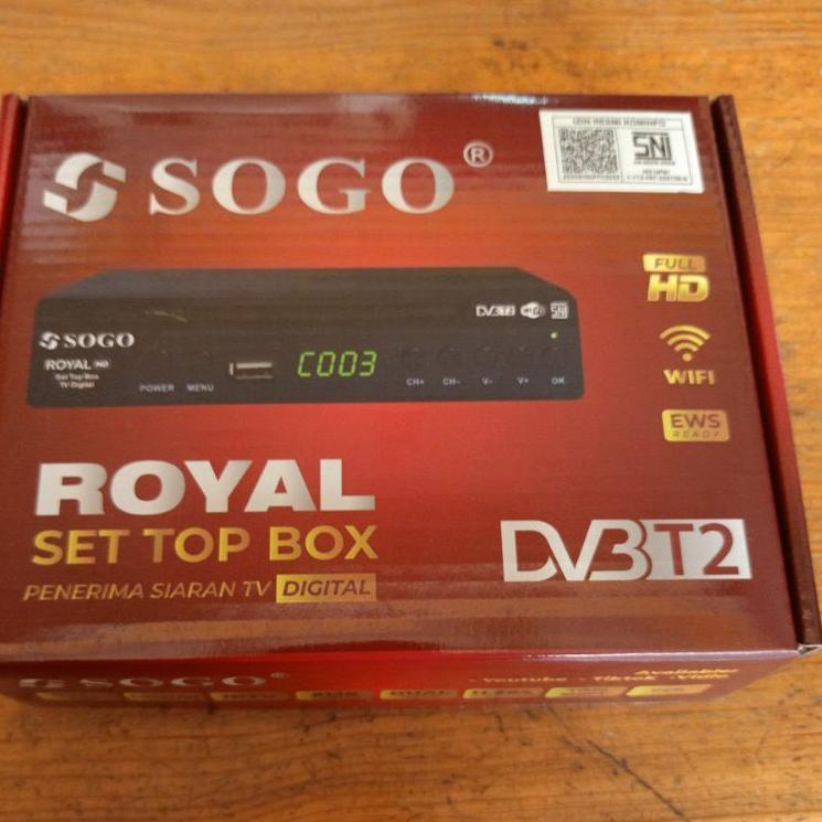 Jual ♫ PROMO SET TOP BOX TV DIGITAL MURAH SOGO ROYAL ♦ | Shopee Indonesia
