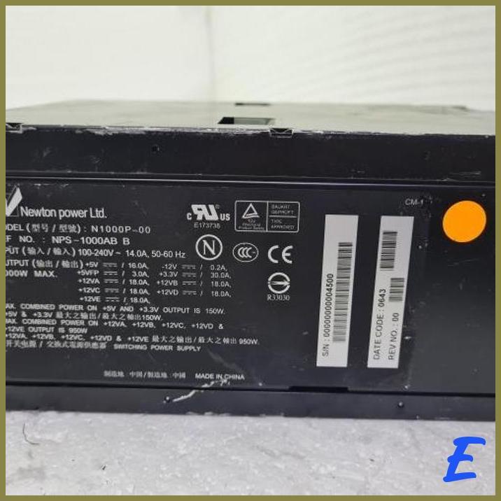 Jual ALIENWARE NEWTON POWER LTD. 1000W POWER SUPPLY NPS-1000AB N1000P ...