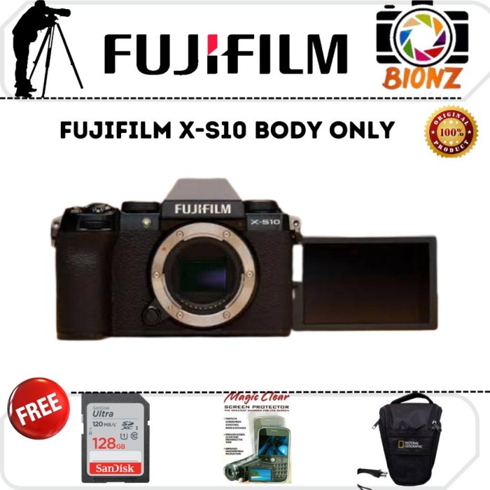 Jual FUJIFILM X-S10 BODY ONLY / CAMERA FUJIFILM XS10 BODY ONLY | Shopee ...