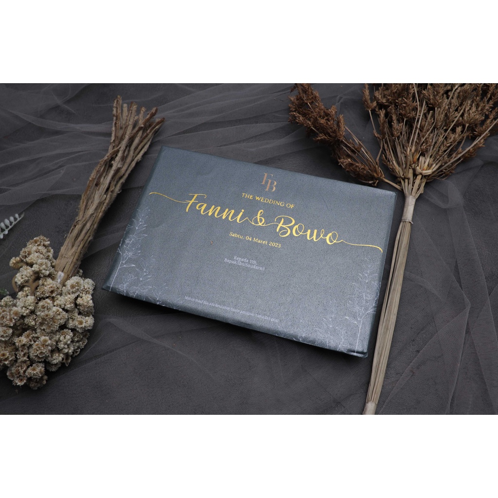 Jual Undangan Hard Cover Elegan | Shopee Indonesia