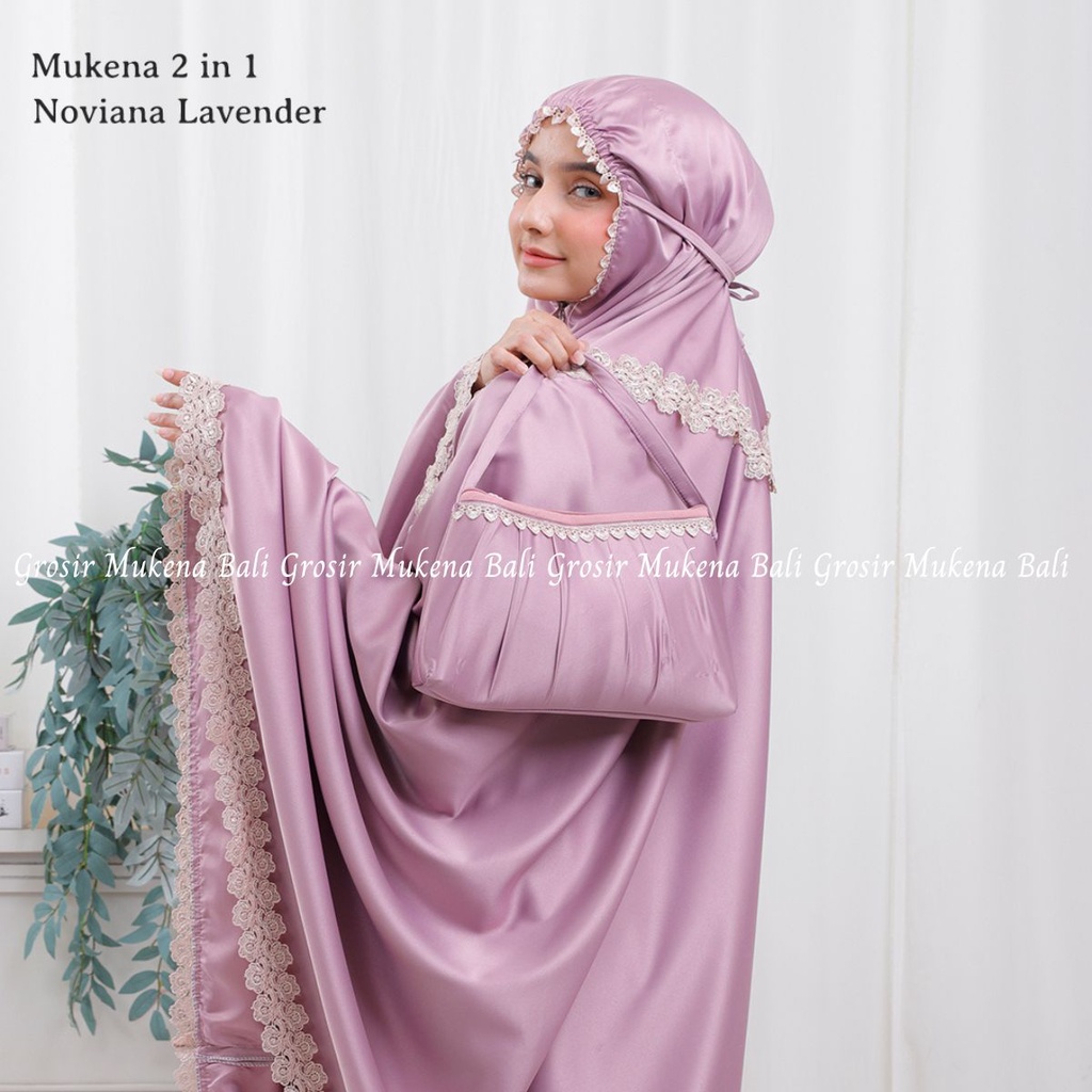 Jual GMB - MUKENA DEWASA 2IN1 SILK MOTIF NOVIANA SERIES | Shopee Indonesia