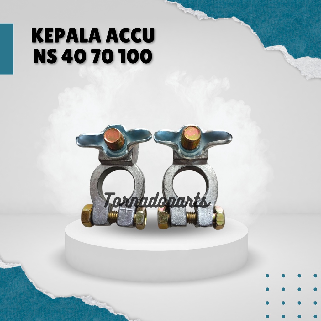 Jual Kepala aki timah/Kepala Accu Timah N40/ N50-N70/N100/jepitan aki ...