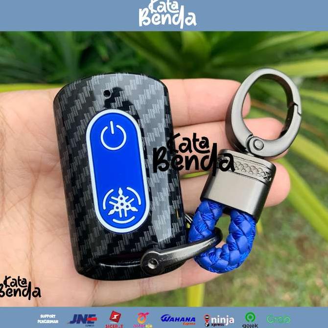 Jual Cover Remote Carbon Yamaha Nmax Aerox Connected Kunci Xmax Keyless ...