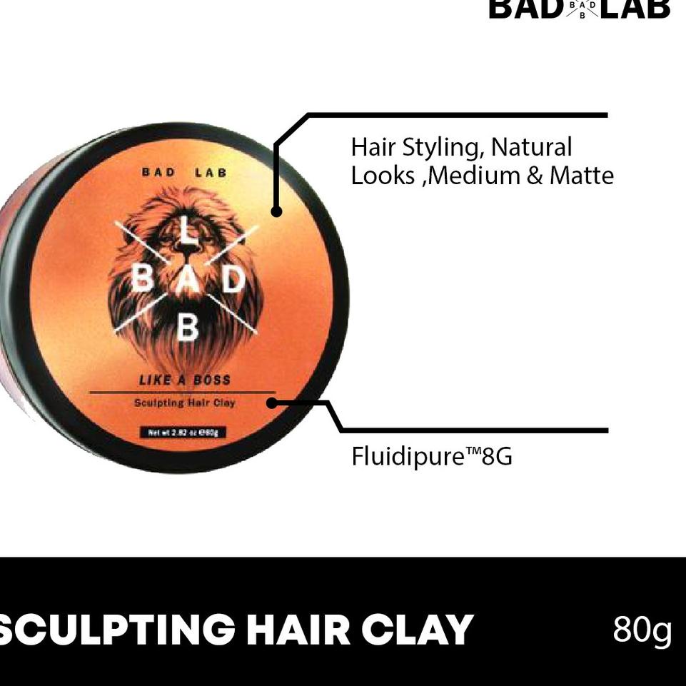 Jual STAR BAD LAB Like A Boss Sculpting Hair Clay 80g | Shopee Indonesia