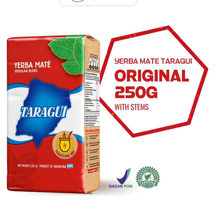 Jual Taragui Yerba Mate Original with stems 250g | Teh Botanikal ...