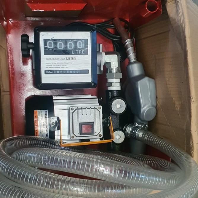 Jual Flow Meter Minyak Solar Set // Pompa Transfer Bbm Set | Shopee ...