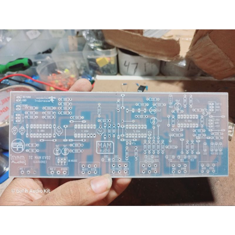 Jual PCB Tone Control Karaoke Balap Fiber Fr4 | Shopee Indonesia