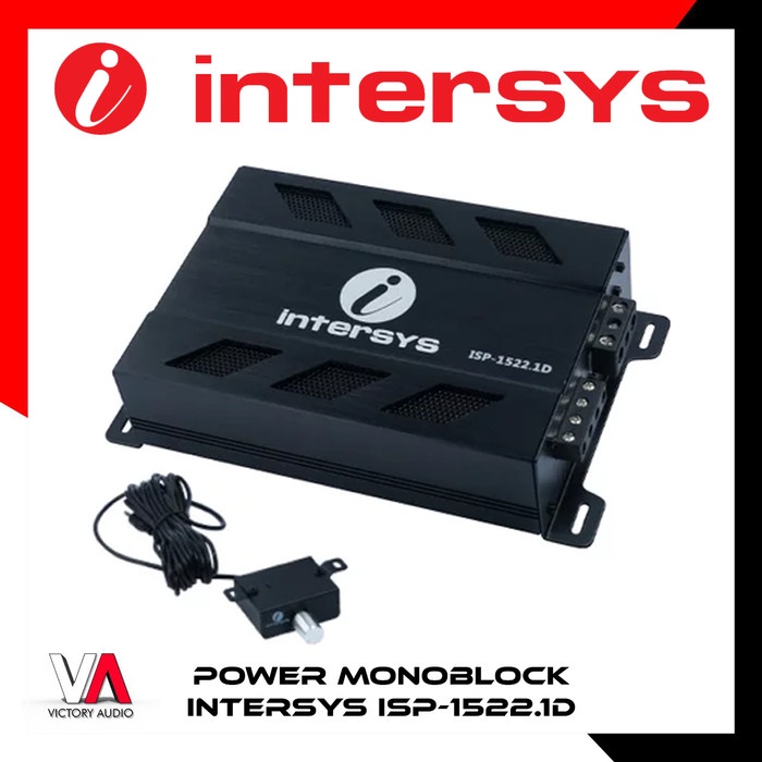 Jual Terlaris Power Monoblock Intersys Isp-1500.D Professional Class D ...