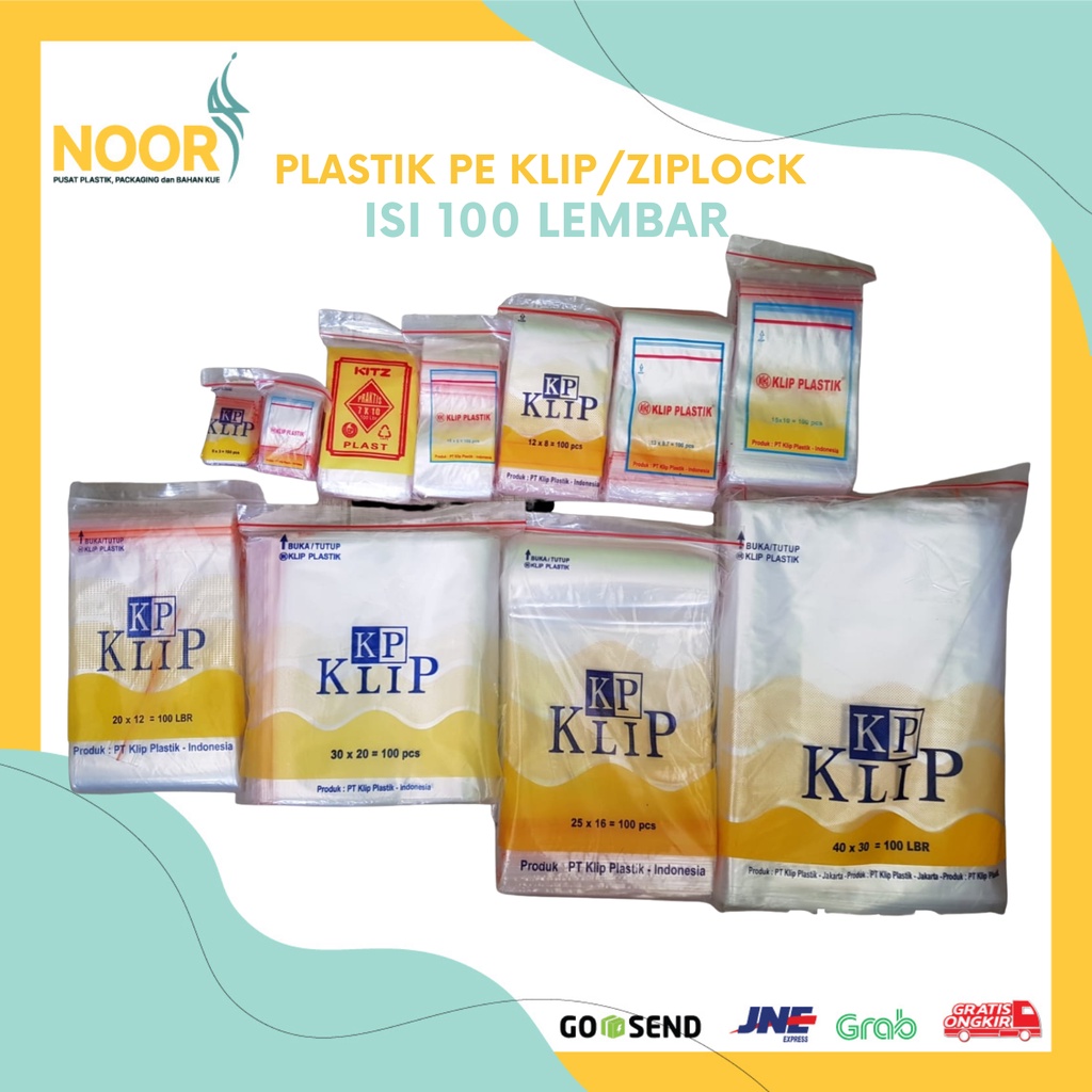 Jual Plastik Klip PE klip berbagai ukuran | Shopee Indonesia