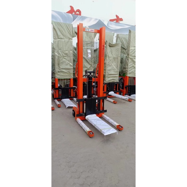 Jual Stack Hand Stacer Hand Lift Hand Forklift Manual 2 Ton X 1.6 Meter ...