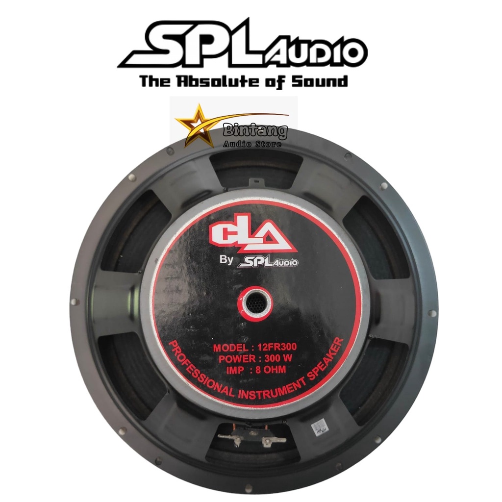 Jual Speaker 12 inch CLA by SPL Audio 300watt / Spiker 12" 12FR300 ...