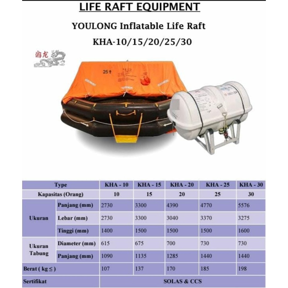 Jual Life Raft Merk You Long | Shopee Indonesia