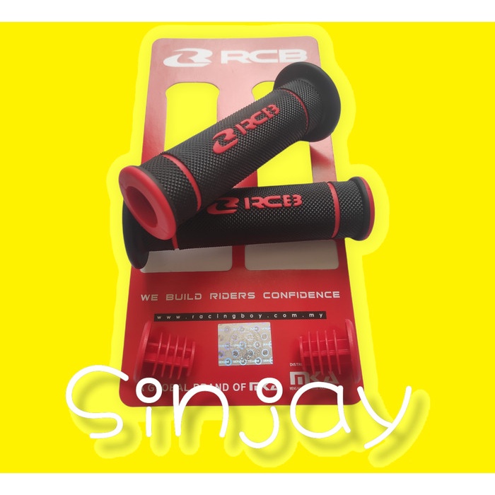 Jual HAND HANDLE GRIP FAT HANDGRIP HANDFAT HANFAT MOTOR RCB HG55 MERAH ...