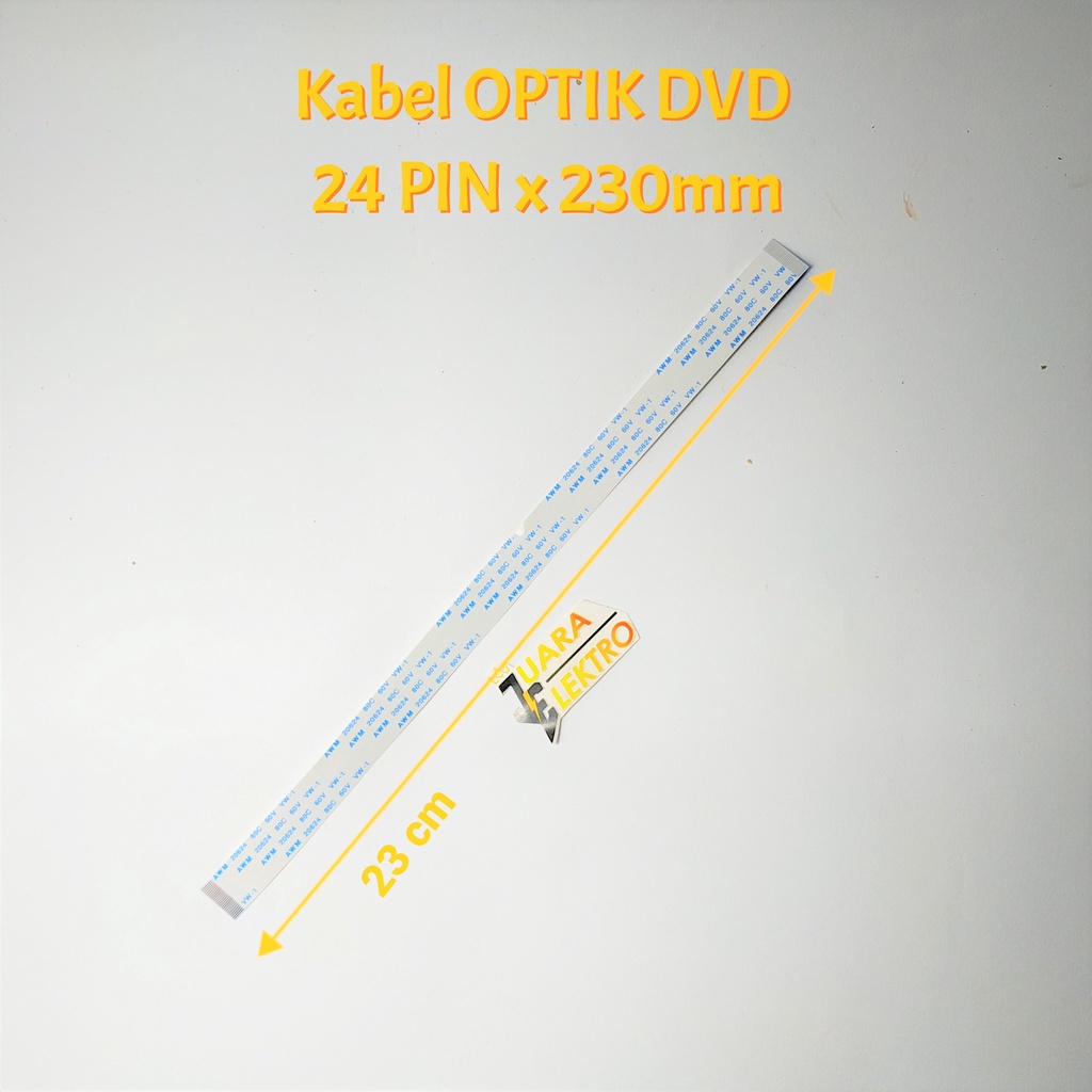 Jual Kabel OPTIK DVD 24 PIN x 230mm | Kabel Fleksibel 24 Pin Inverted ...