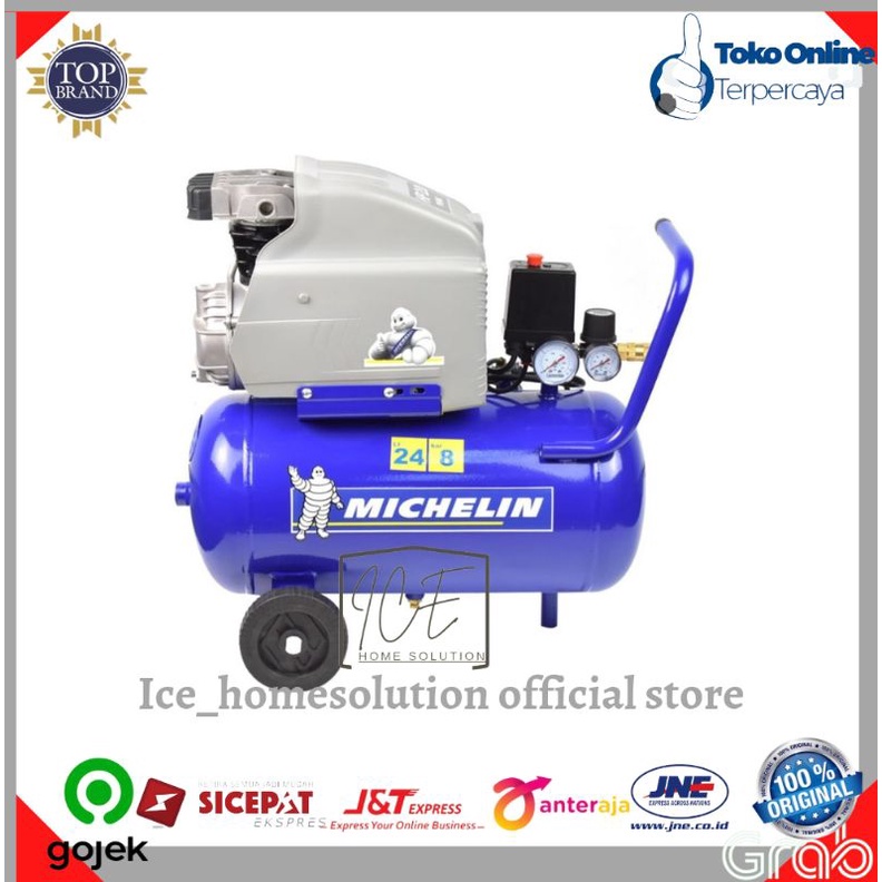 Jual Michelin Kompresor Angin 2hp 24l/kompresor | Shopee Indonesia