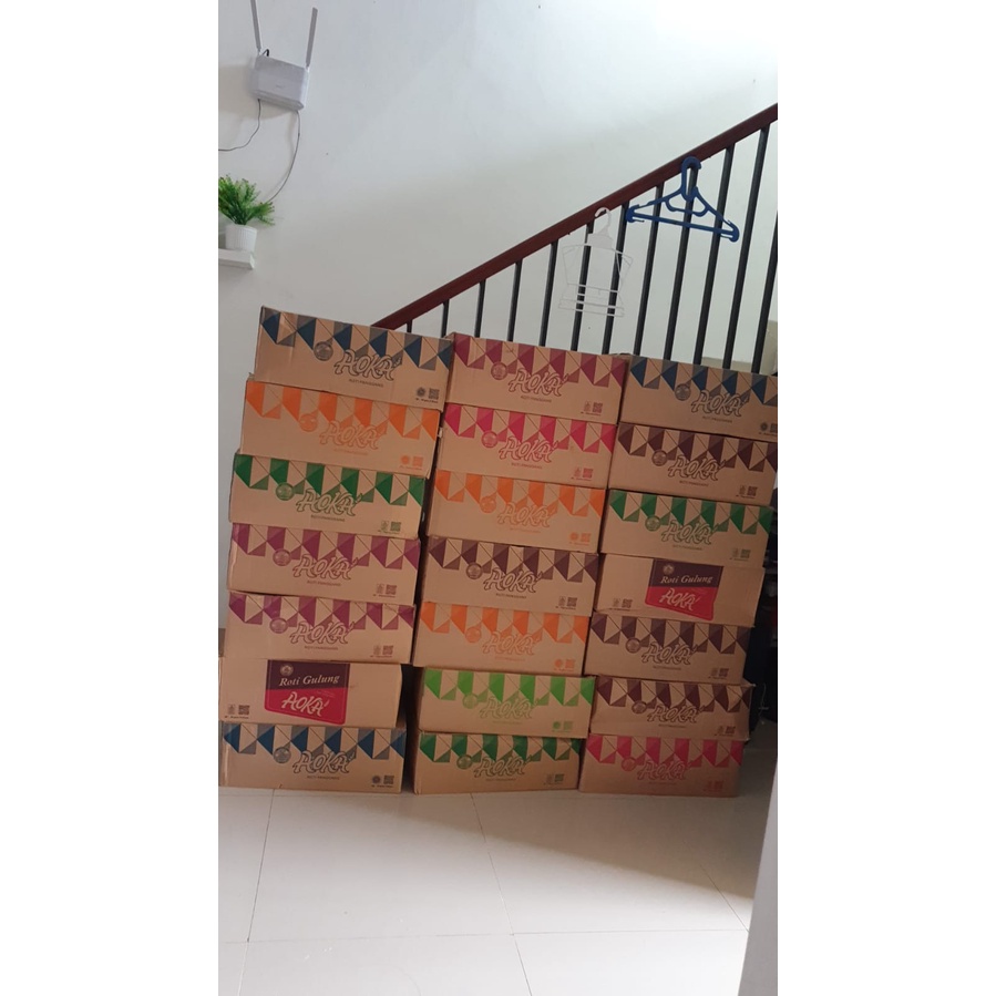 Jual Jual Roti Aoka, Roti Panggang dengan bentuk sandwich roti tawar ...