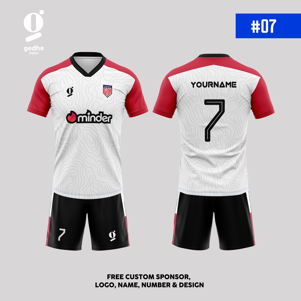 Jual BAJU JERSEY FUTSAL/BOLA CUSTOM SPONSOR PLESETAN LUCU FULL PRINTING ...