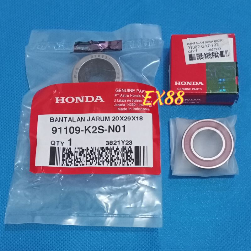 Jual BEARING / LAHAR BAMBU PULLY PULI BEAT KARBU POP FI ESP / SCOOPY ...