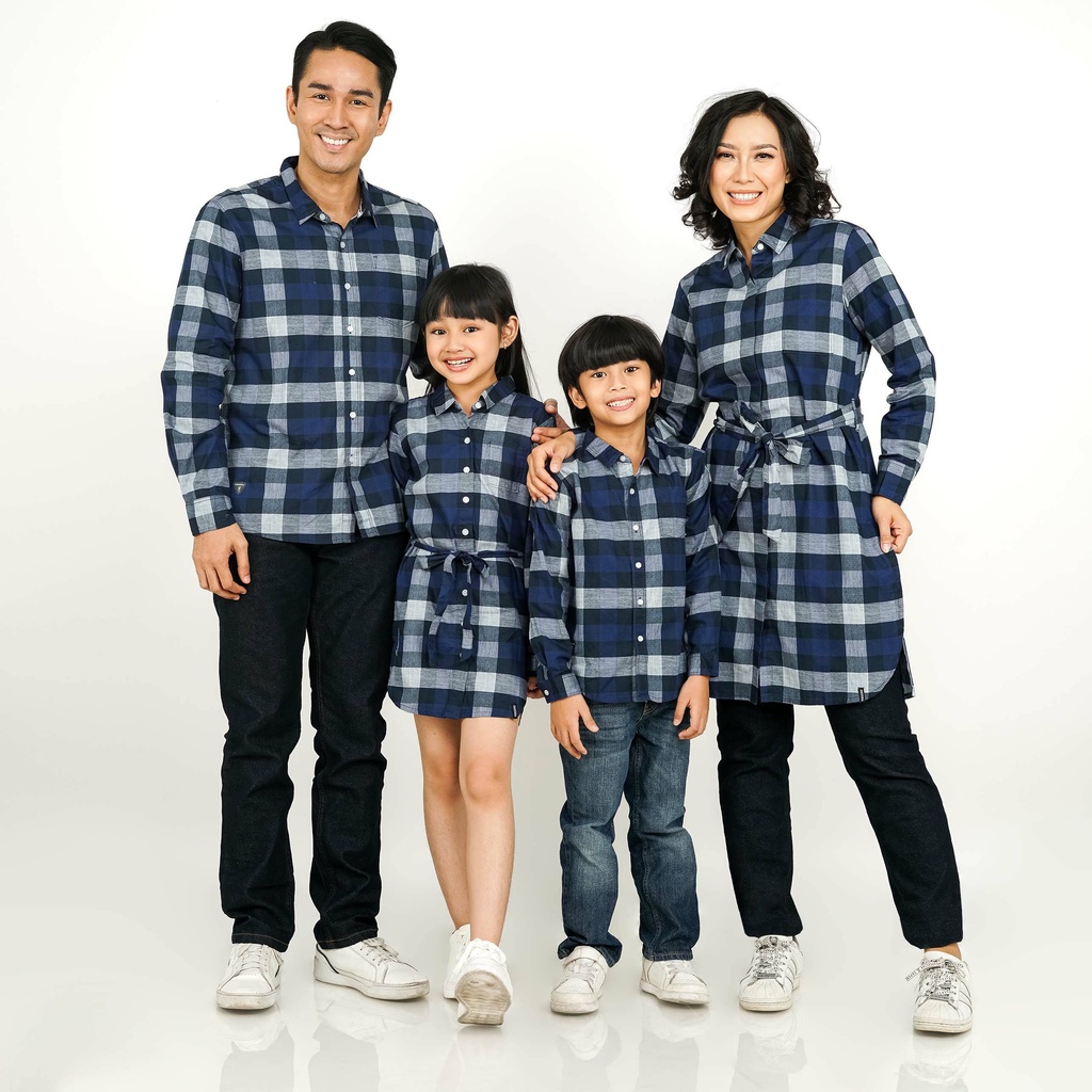 Jual Baju Kemeja Set Cressida Couple Family / Keluarga - KR081X ...