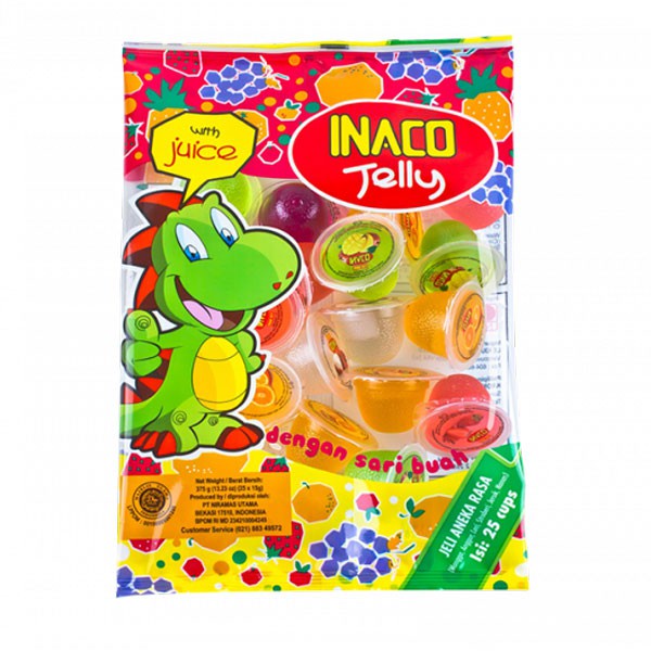 Jual INACO JELLY 25'S/ISI 12 PCS/INACO PUDDING MINI ISI 12 PCS | Shopee ...