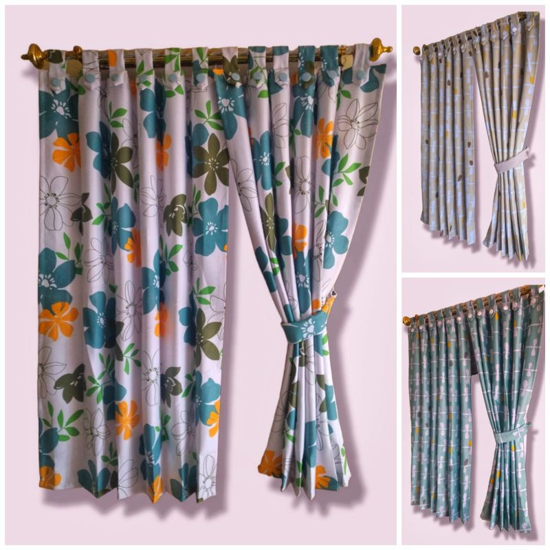 Jual KORDEN KANCING MINIMALIS MOTIF JENDELA/PINTU PANJANG 150CM ...