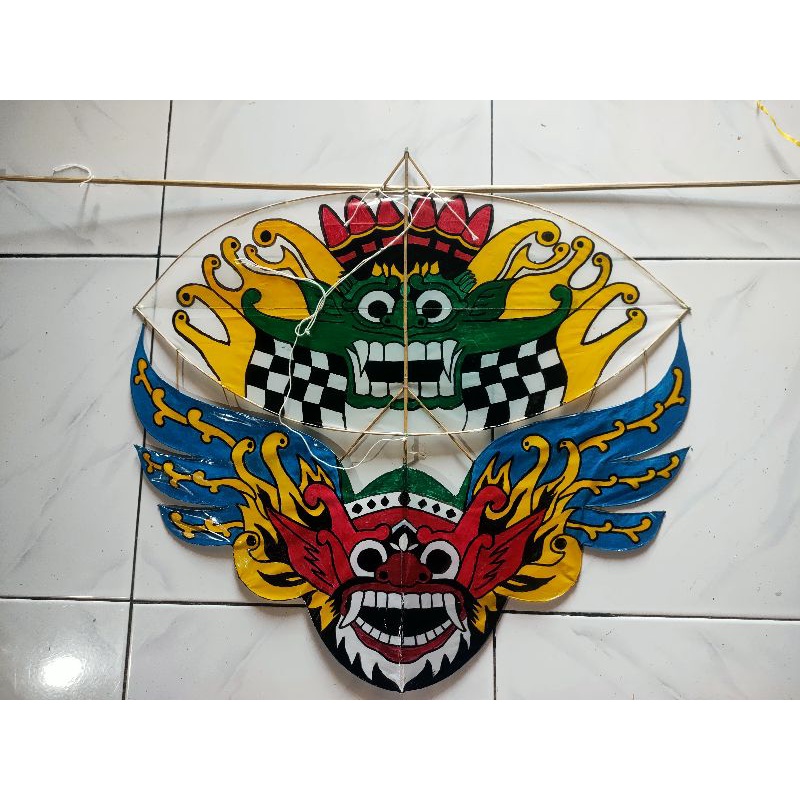 Jual Layangan Barongan Khas Banyuwangi 2 Kilan | Shopee Indonesia