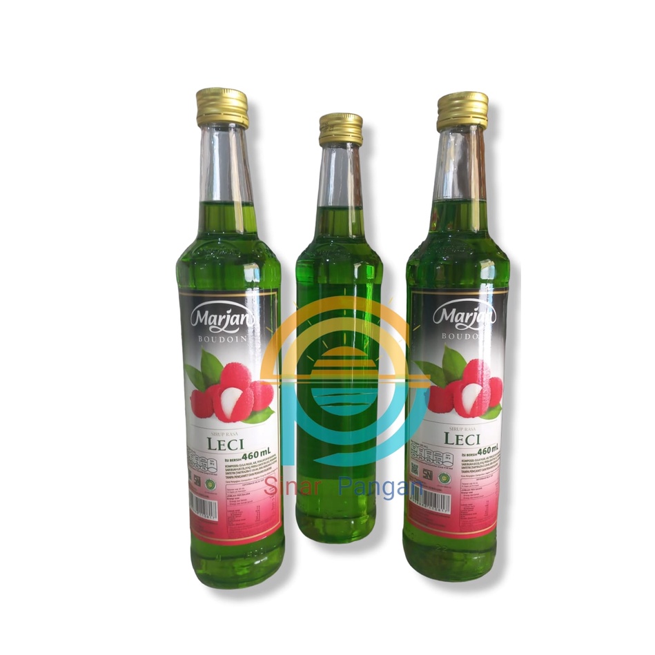 Jual Sirup Marjan Boudoin Sirup Marjan Rasa Leci 460ml Halal Shopee Indonesia