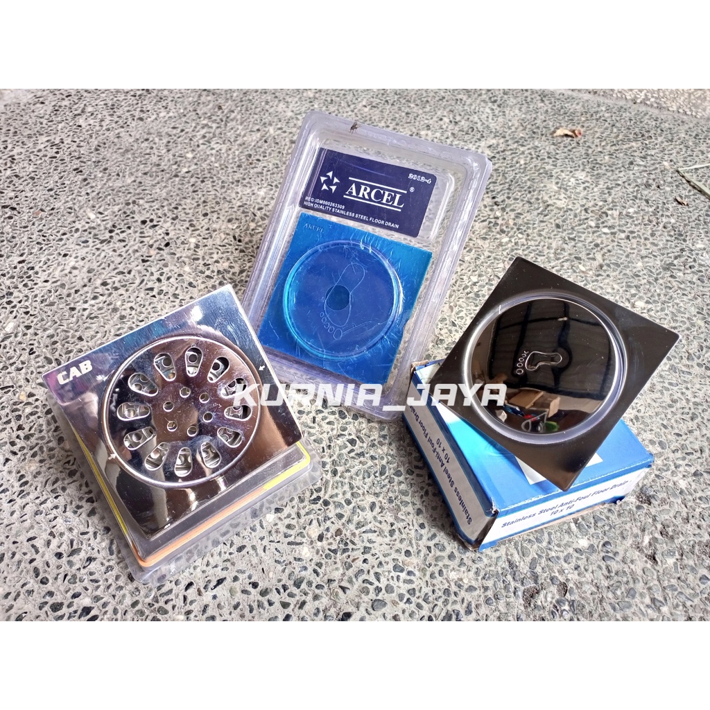 Jual Avur Lantai Stainless / Floor Drain Stainless Injak dan Magnet ...