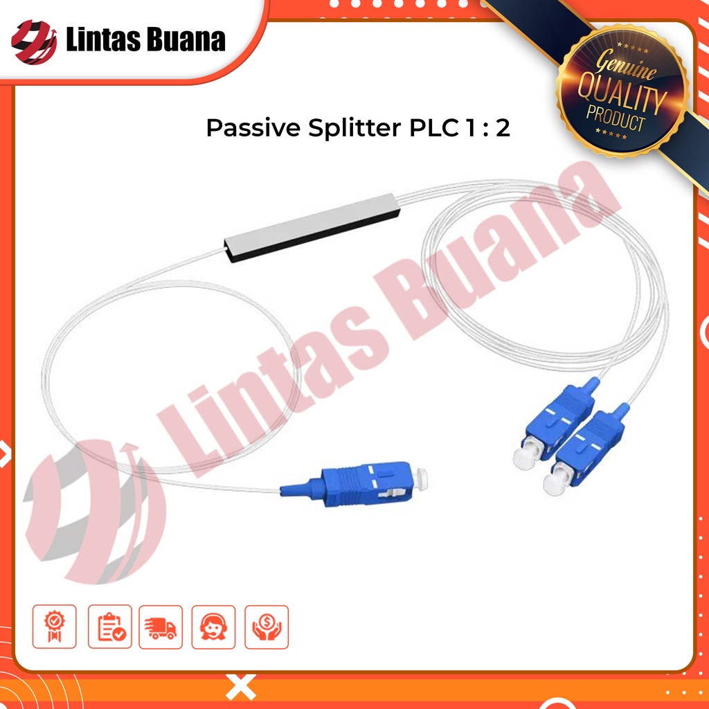 Jual Passive Splitter PLC 1-2 SC UPC Fiber Optik / PLC Splitter 1:2 SC UPC | Shopee Indonesia