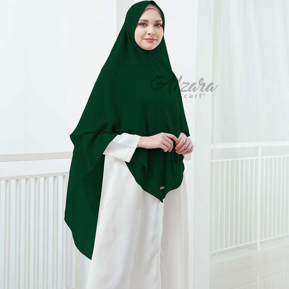 Jual Order Now7.7 Alzara Jilbab Hijab Khimar Lancip Dua Layer XL ...