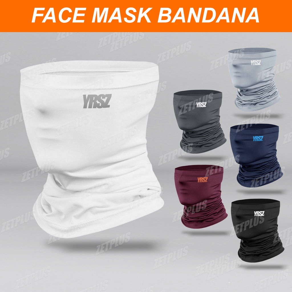 Jual MASKER FACEWARP BANDANA YRSZ /half mask Anti UV sepeda motor-MTB ...