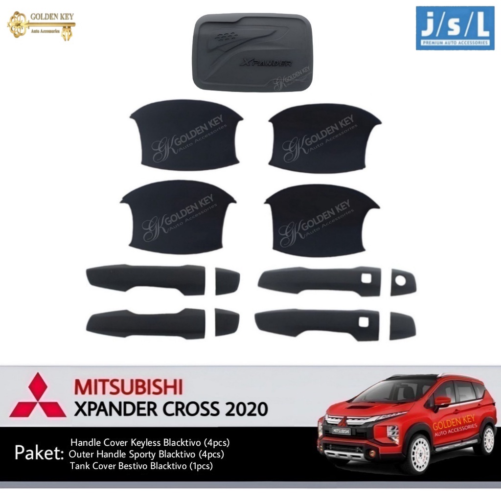 Jual PAKET Xpander Cross 2020 Cover Handle Keyless + Outer Handle ...