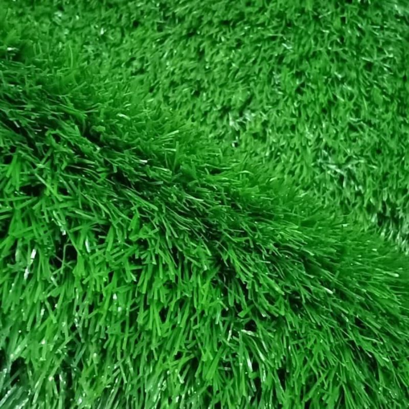 Jual RUMPUT SINTETIS SWISS FULL HIJAU TEBAL 2 CM / 20 MM UKURAN 100x100 ...