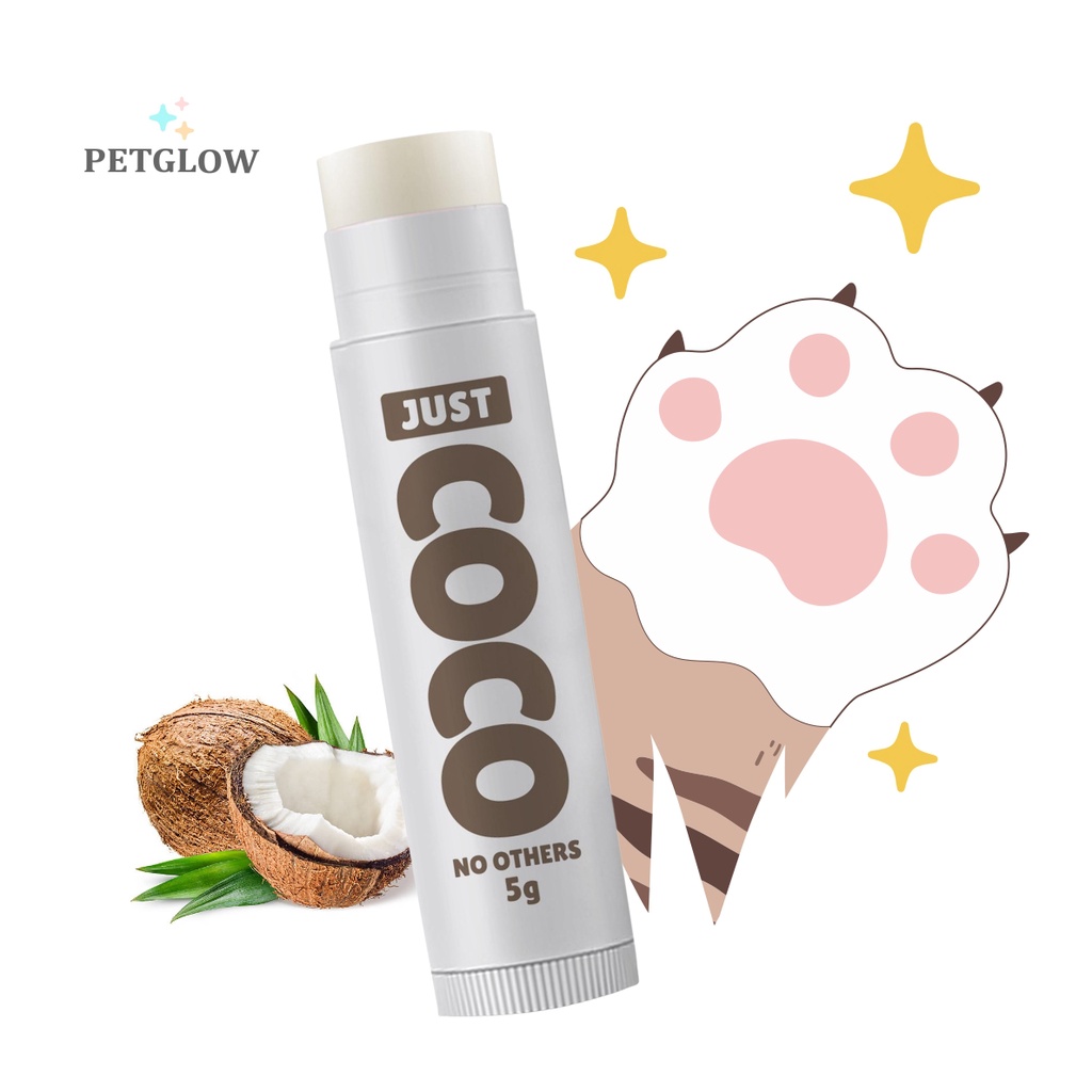 Jual Petglow Just Coco Nose & Paw Balm for Cat & Dog Vco Virgin Coconut ...