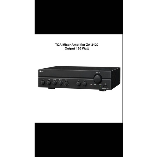 Jual Amplifier Toa Za2120/Za 2120 ( Original ) | Shopee Indonesia