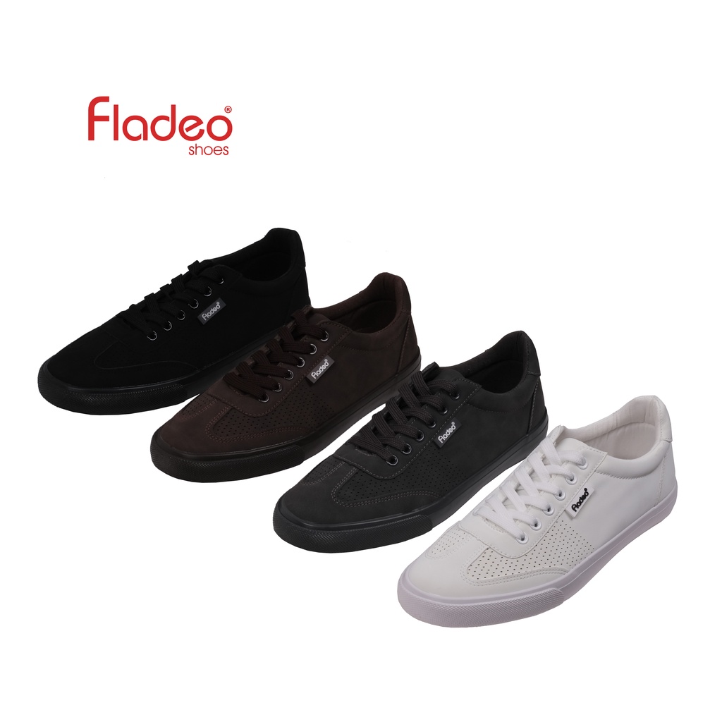 Jual Fladeo C23/MSC210-1HX/Sepatu Sneakers Slip on tali Pria & Wanita ...