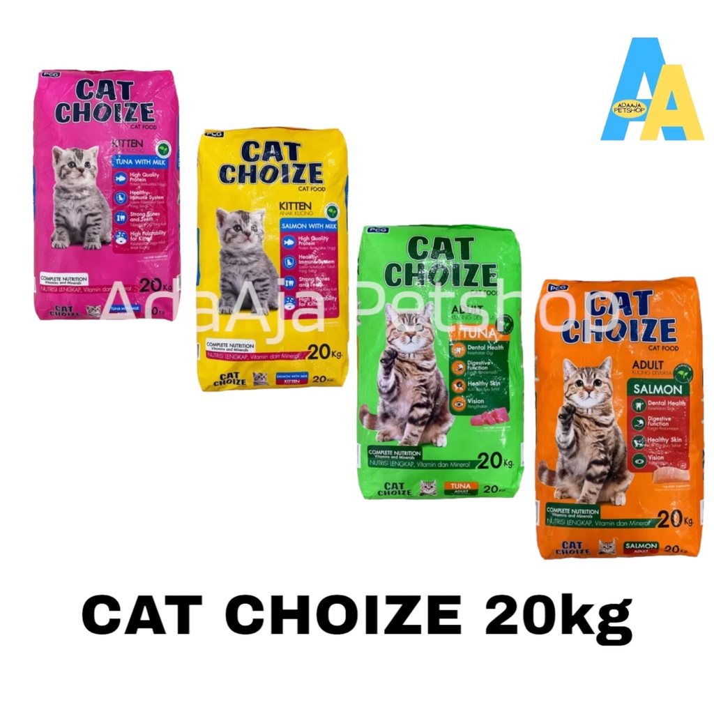 Jual Cat Choize 20kg All Variant (GRAB GOJEK BLUEBIRD) | Shopee Indonesia