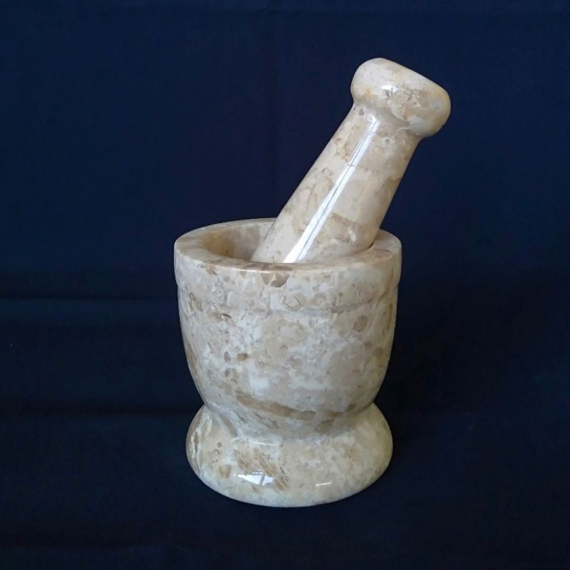 Jual Lumpang Alu Batu Marmer Granit Marble Stone Mortar Pestle Natural ...