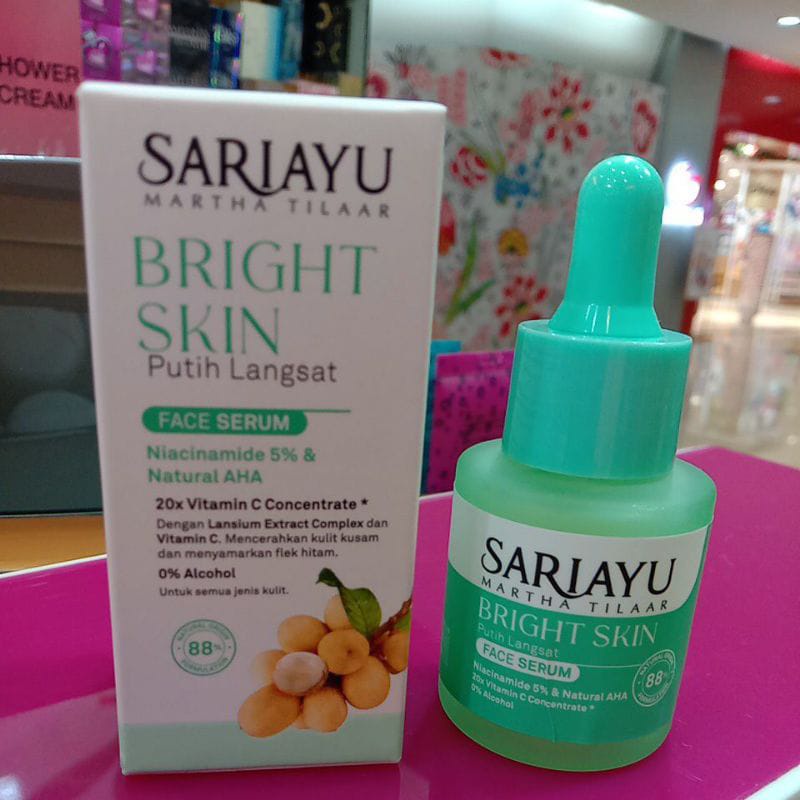 Jual SARIAYU bright skin putih langsat face serum 20ml | Shopee Indonesia