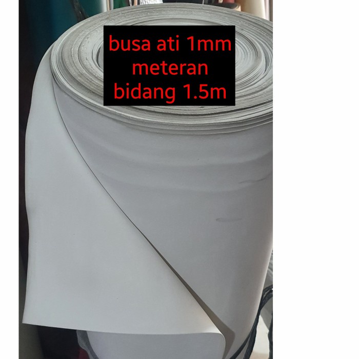 Jual ```````] Spon karet ati/busa hati/eva sponge 1mm meteran(lebar ...