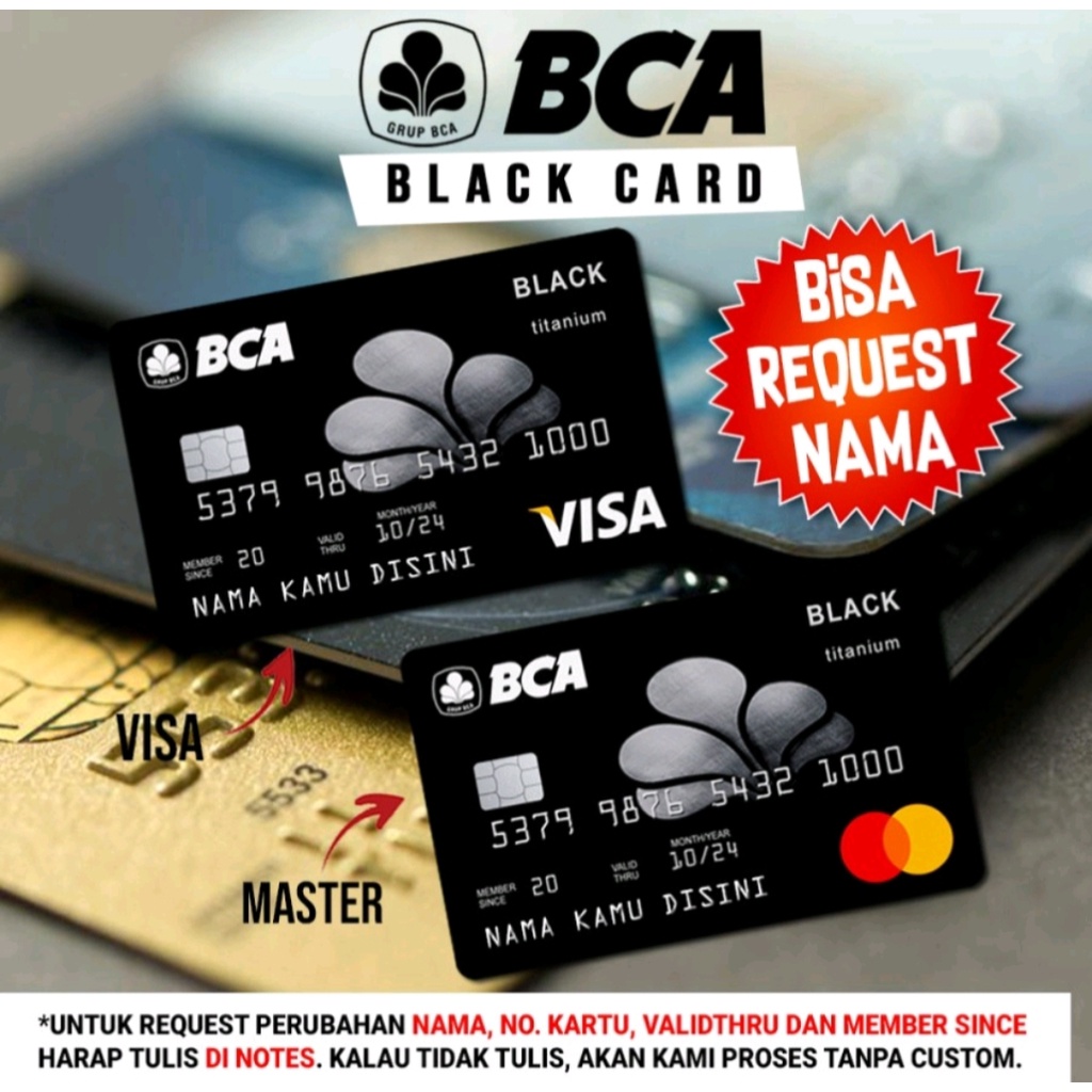 Jual BLACK CARD EDITION Emoney mandiri flazz bca gen 2 brizzi tap cash ...