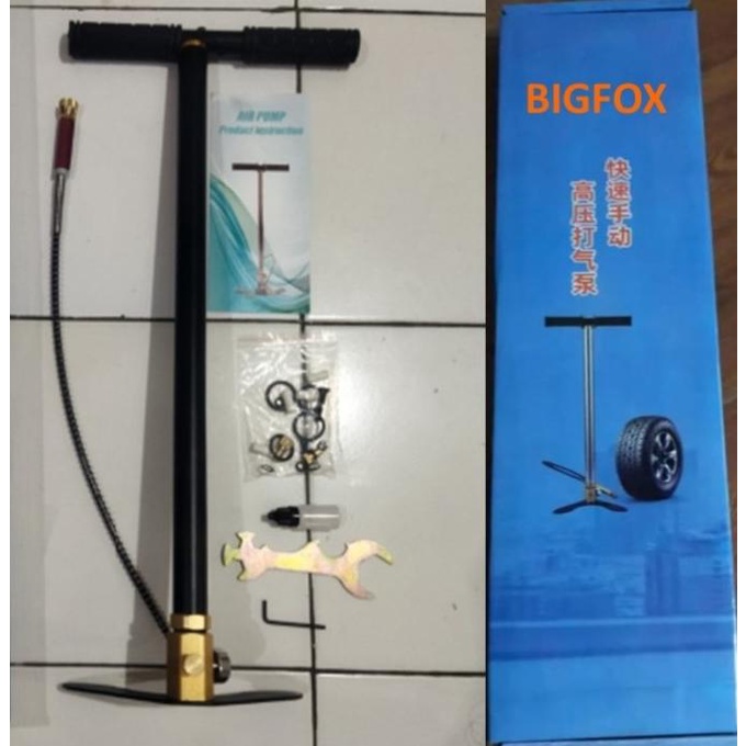 Jual POMPA PCP BIGFOX HIGH PRESURE 6000 Psi Stainless steel ASLI IMPORT ...